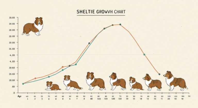 Sheltie Growth Chart: What to Expect as Your Shetland Sheepdog Grows ...